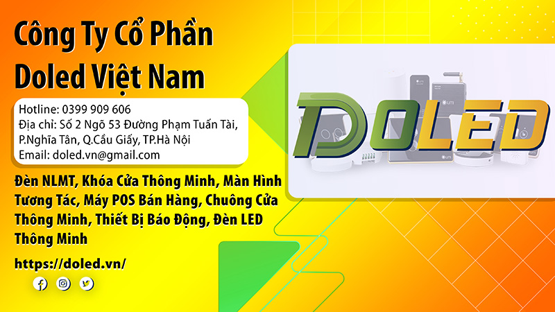 Doled - Hệ thống chiếu sáng, thiết bị thông minh